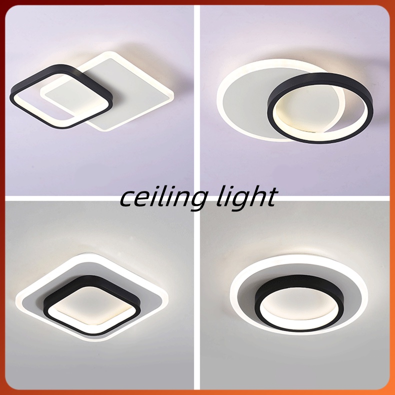 Simple LED Bedroom Ceiling Light / Nordic Ceiling lamp /Chandelier ...