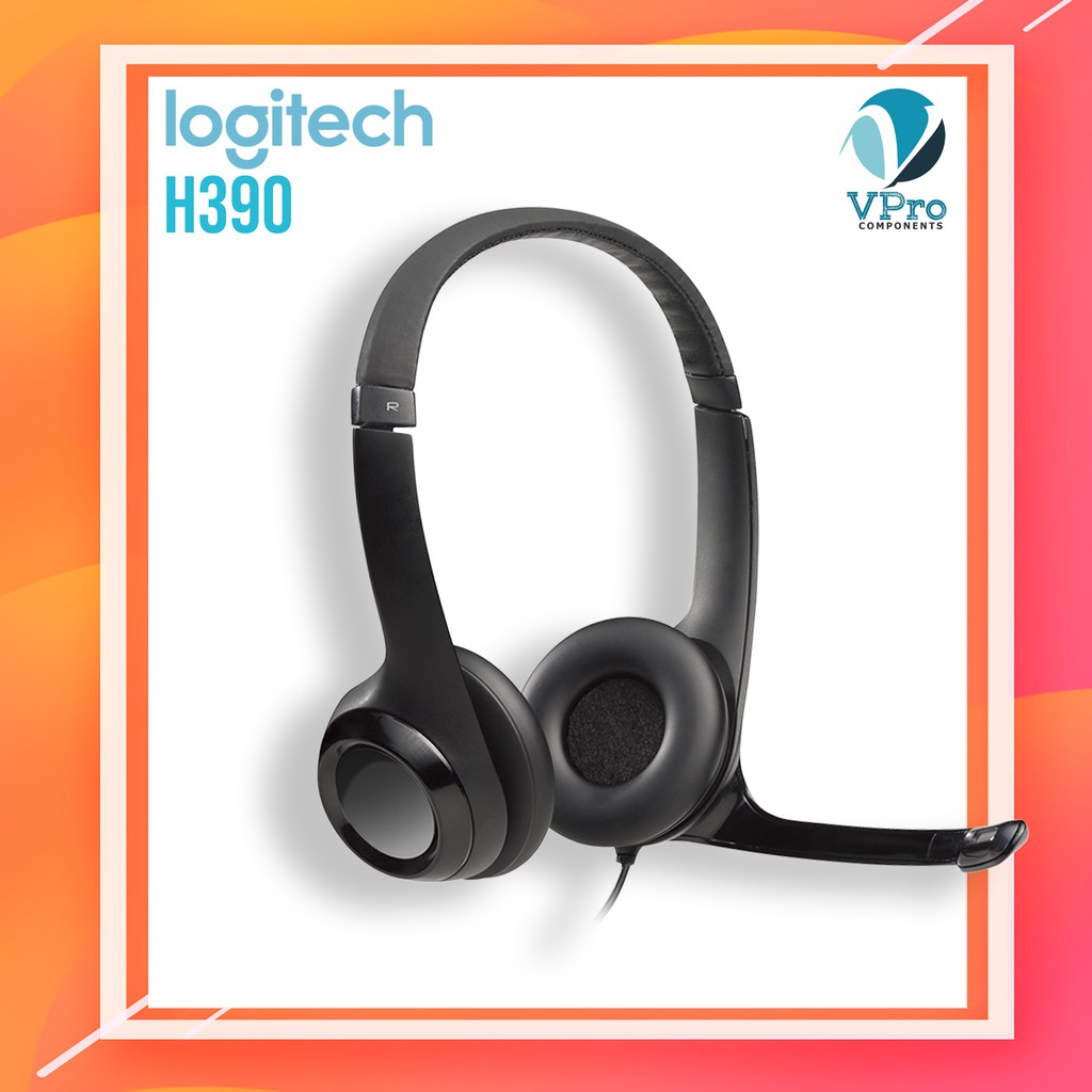 Logitech H390 USB Headset w/ Noise Cancelling | Shopee Philippines
