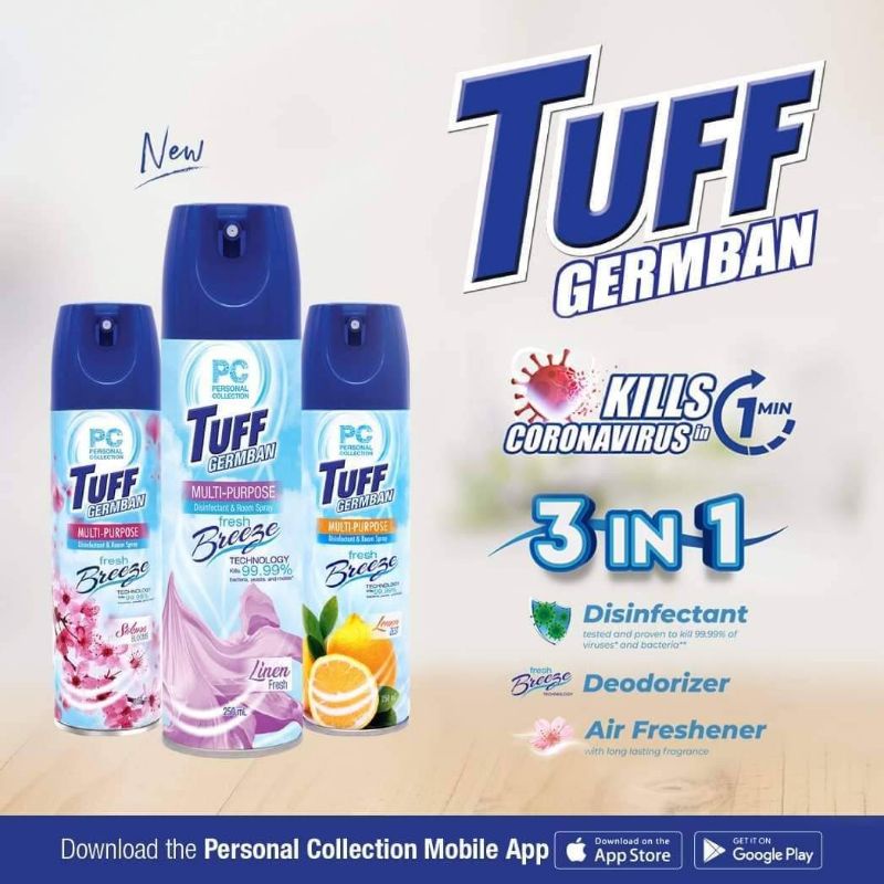 PC TUFF GERMBAN 250ML | Shopee Philippines