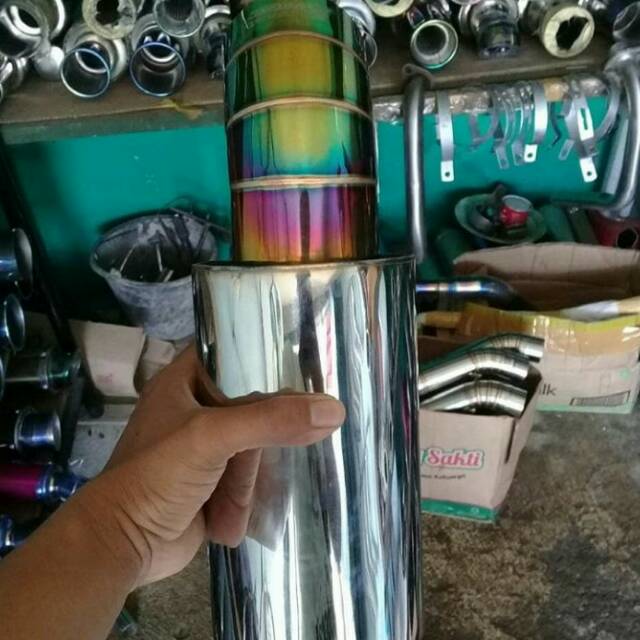 Universal Rainbow racing Car Exhaust | Shopee Philippines