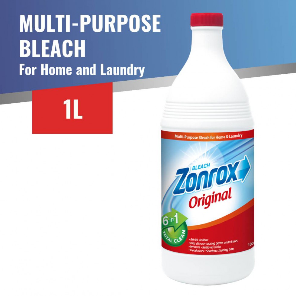 Zonrox Bleach Original 1 Liter | Shopee Philippines