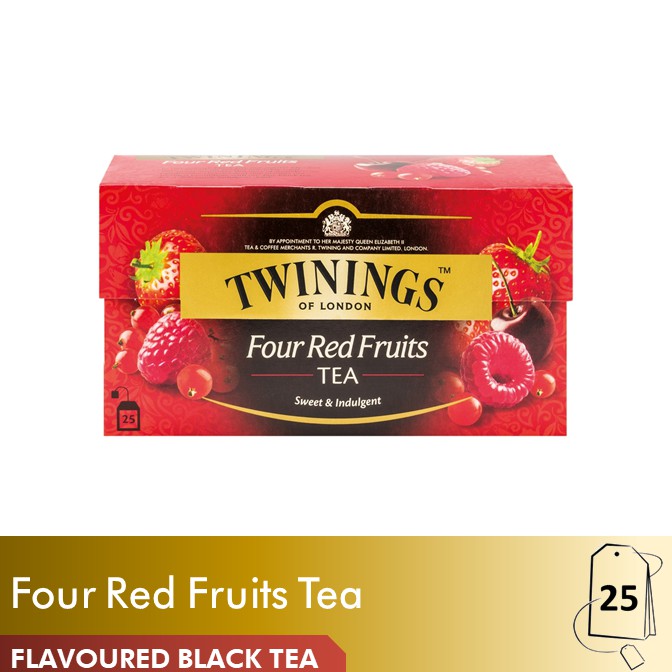 Twinings Four Red Fruits Tea 25s | Shopee Philippines