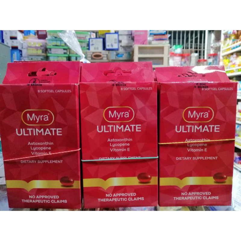 Myra ultimate Beauty Supplement by 8's and by 30's | Shopee Philippines