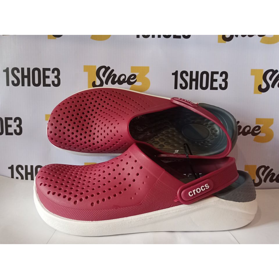 MAROON-CROCS LITERIDE ADULT SIZES | Shopee Philippines