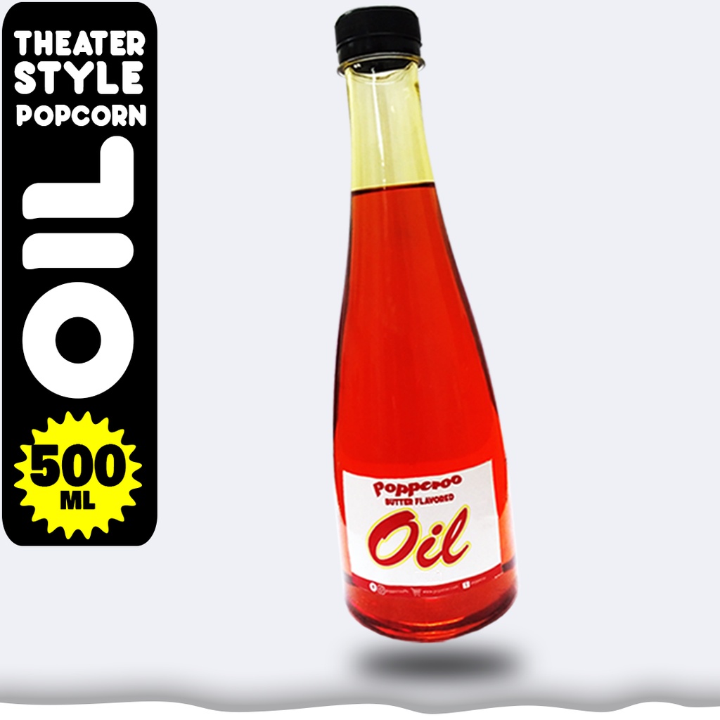 Popperoo Theater Style Popcorn Oil - (500ml) | Shopee Philippines