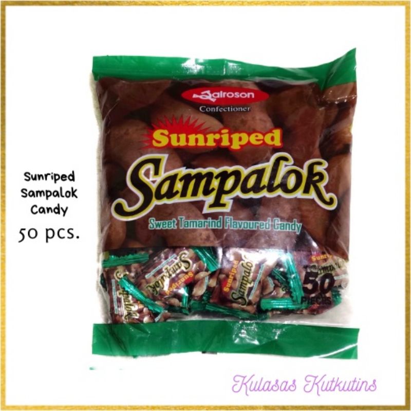 Sunriped Sampalok Sweet Tamarind Flavoured Candy 50pcs. | Shopee ...