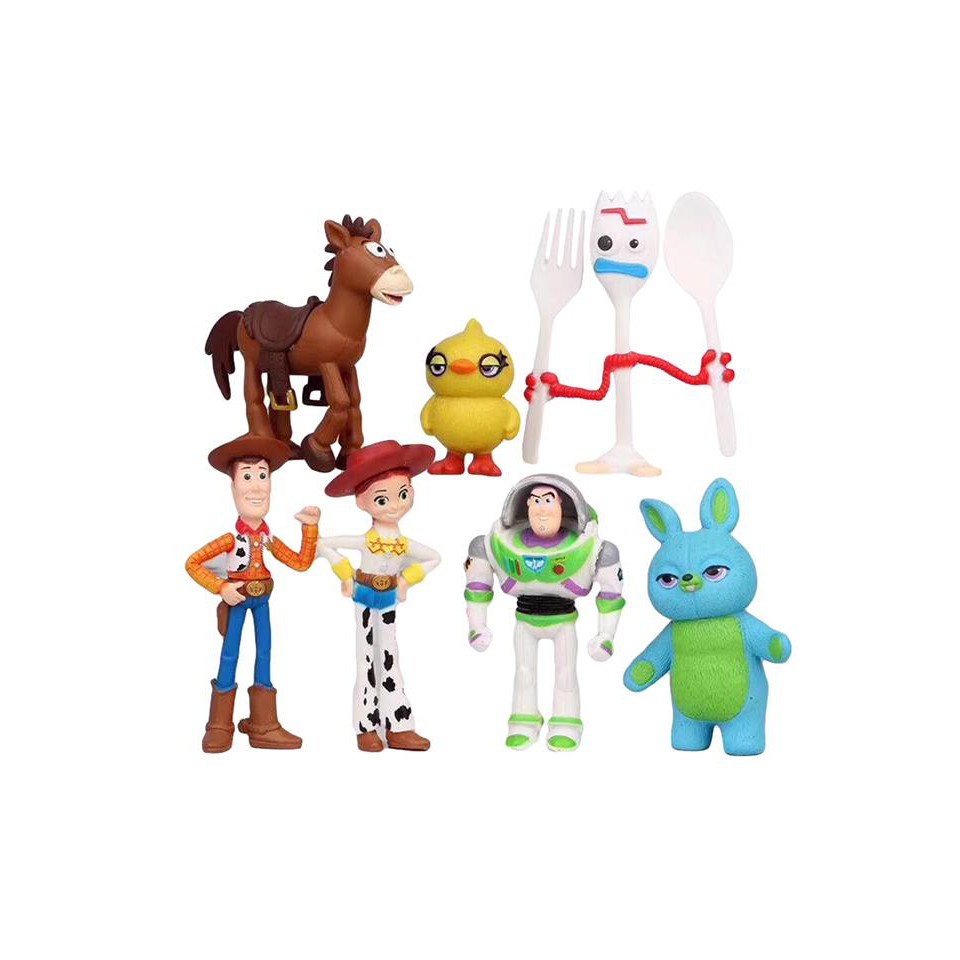Toy story PVC Set Of 7 Figure | Shopee Philippines