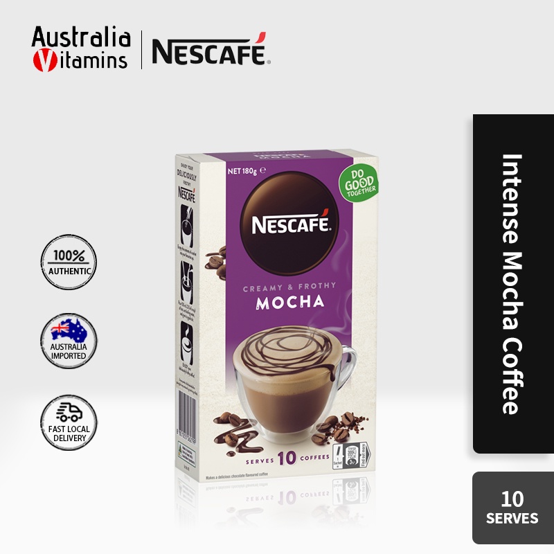 NESCAFÉ Creamy & Frothy Mocha 10 Coffee Sachets 180g | Shopee Philippines