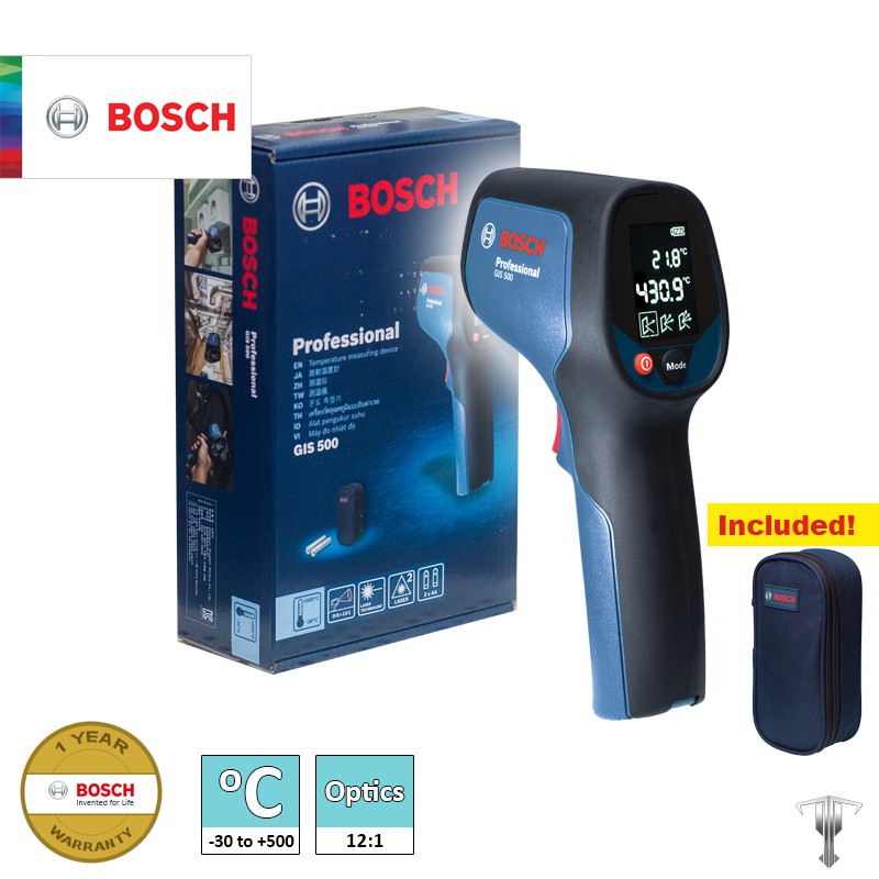 Bosch GIS 500 Professional Infrared Scanner Thermo Detector | Shopee ...