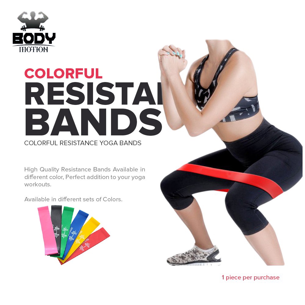 BodyMotion Yoga bands Durable Pull Band Hip Circle Anti-slip Gym ...