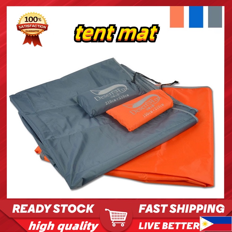 Waterproof Tent Floor Mat Tarpaulin Picnic Mat Ultralight Tent Beach ...