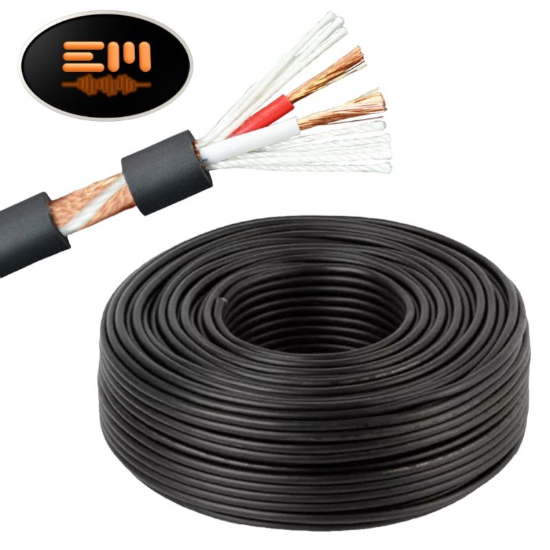 EM Shielded Microphone Cable Sold Per Meter Pure Copper Oxygen Free ...