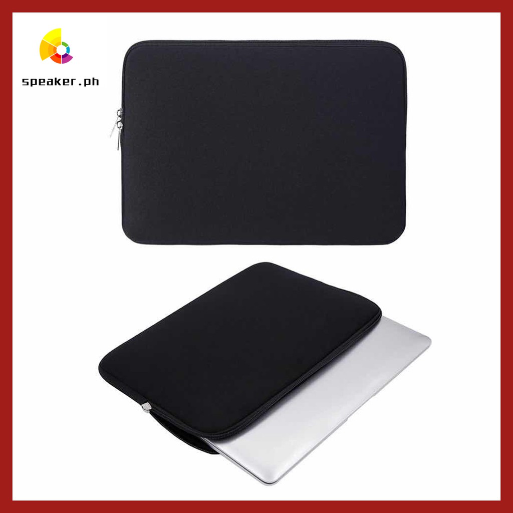 Laptop Pouch Zipper Soft Sleeve Washable Bag 14.6 / 15.6 Inch | Shopee ...