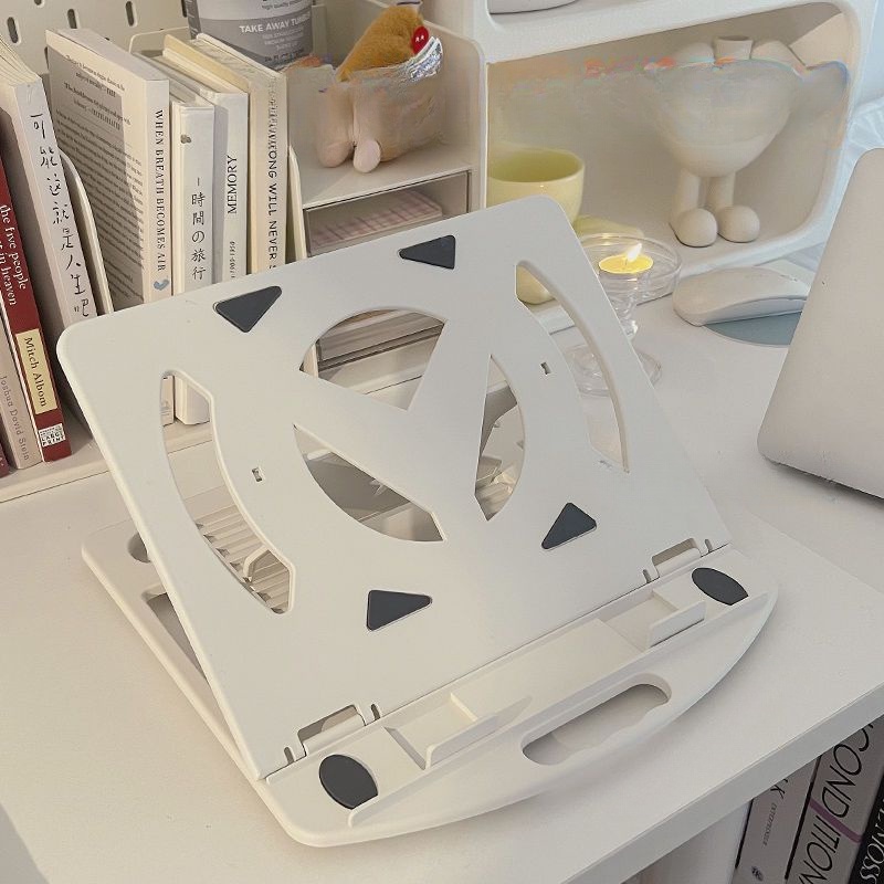 Rotatable Vertical Desktop Laptop Stand Folding Portable Base Radiator ...