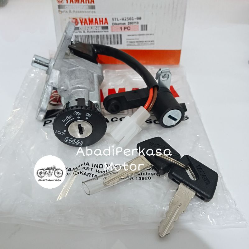 Ignition Key Set+Seat Key Yamaha Mio Sporty Mio Smile Mio 2006 (5TL ...