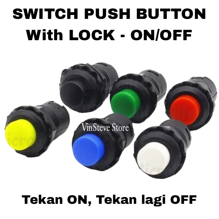 Small Push Button On Off Switch/Switch - UniTop
