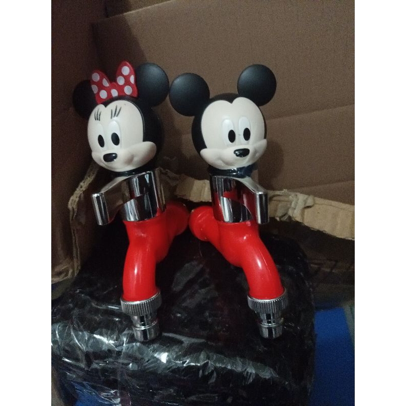 Mickey And Minnie mouse Character Water Faucet - UniTop