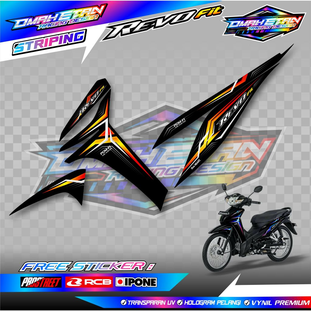 Honda REVO FIT Variation STRIPING/HONDA REVO FIT Motorcycle LIST ...