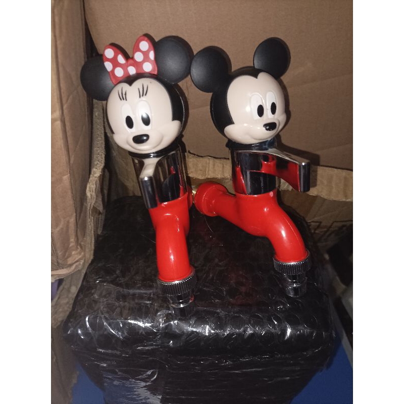 Mickey And Minnie mouse Character Water Faucet - UniTop