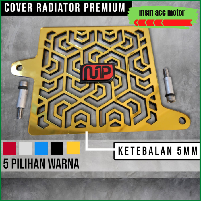 Motopad27 Radiator Cover VARIO 160 PCX 160 ADV 160 Premium - UniTop