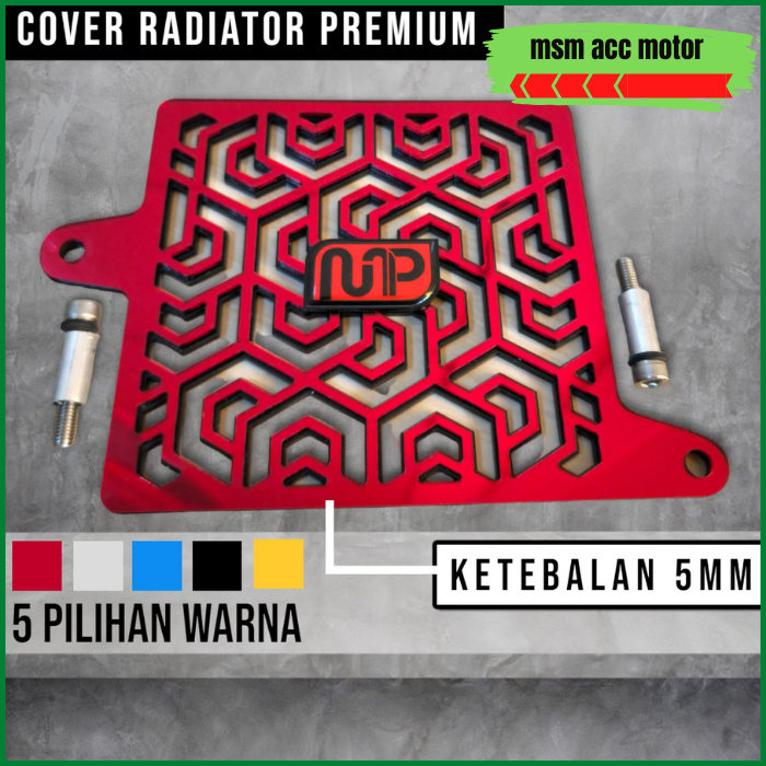 Motopad27 Radiator Cover VARIO 160 PCX 160 ADV 160 Premium - UniTop