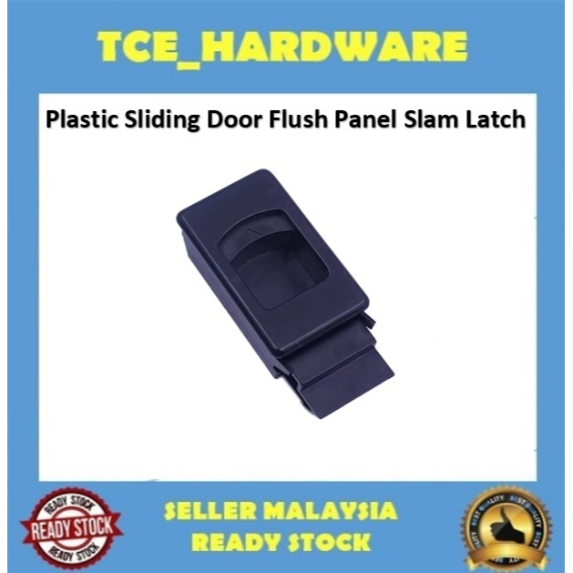ABS push handle Plastic push handle door Lock slide latch | Shopee ...