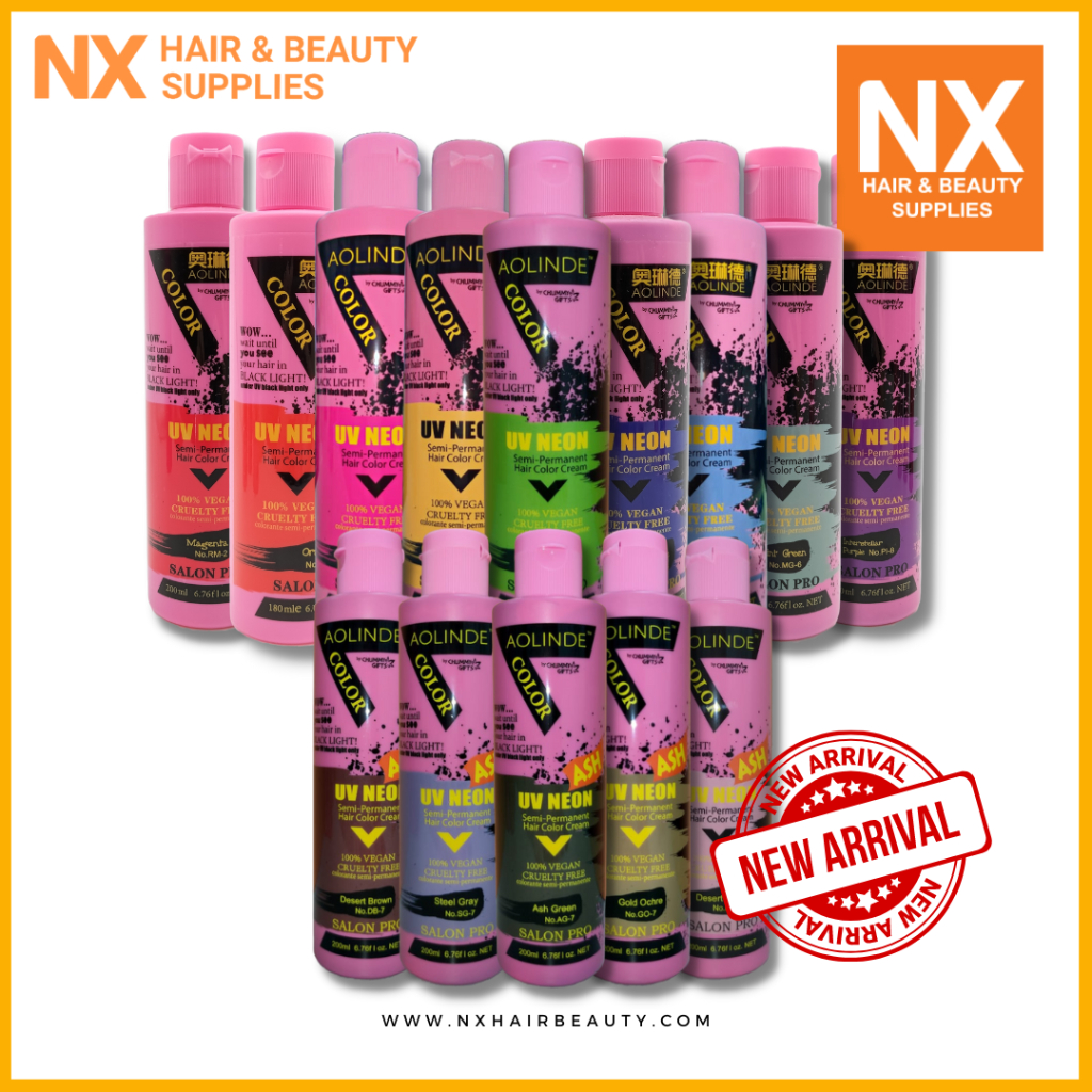 Aolinde Uv Hair Color Highlight Color Neon Hair Color 180ml | Shopee ...