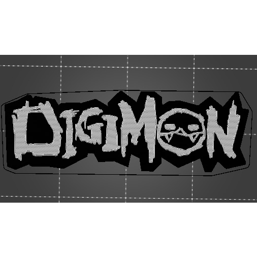 Digimon Logo Ver 3 (3D desk Decoration) | Shopee Philippines