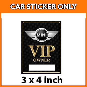 Mini VIP - Car Sticker - UniTop