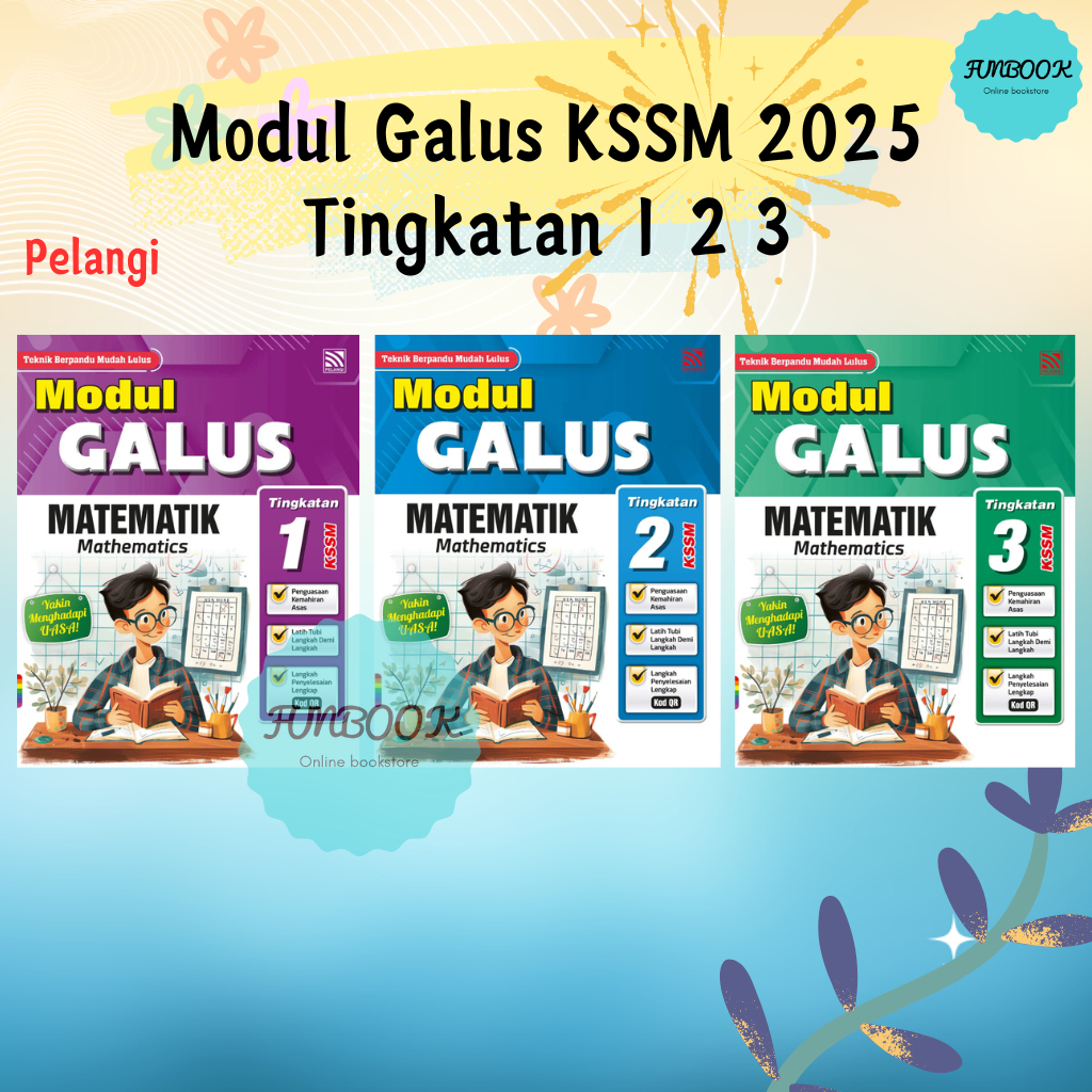 [FUNBOOK] Module Galus KSSM 2025 Form 1 2 3 Rainbow Mathematics ...