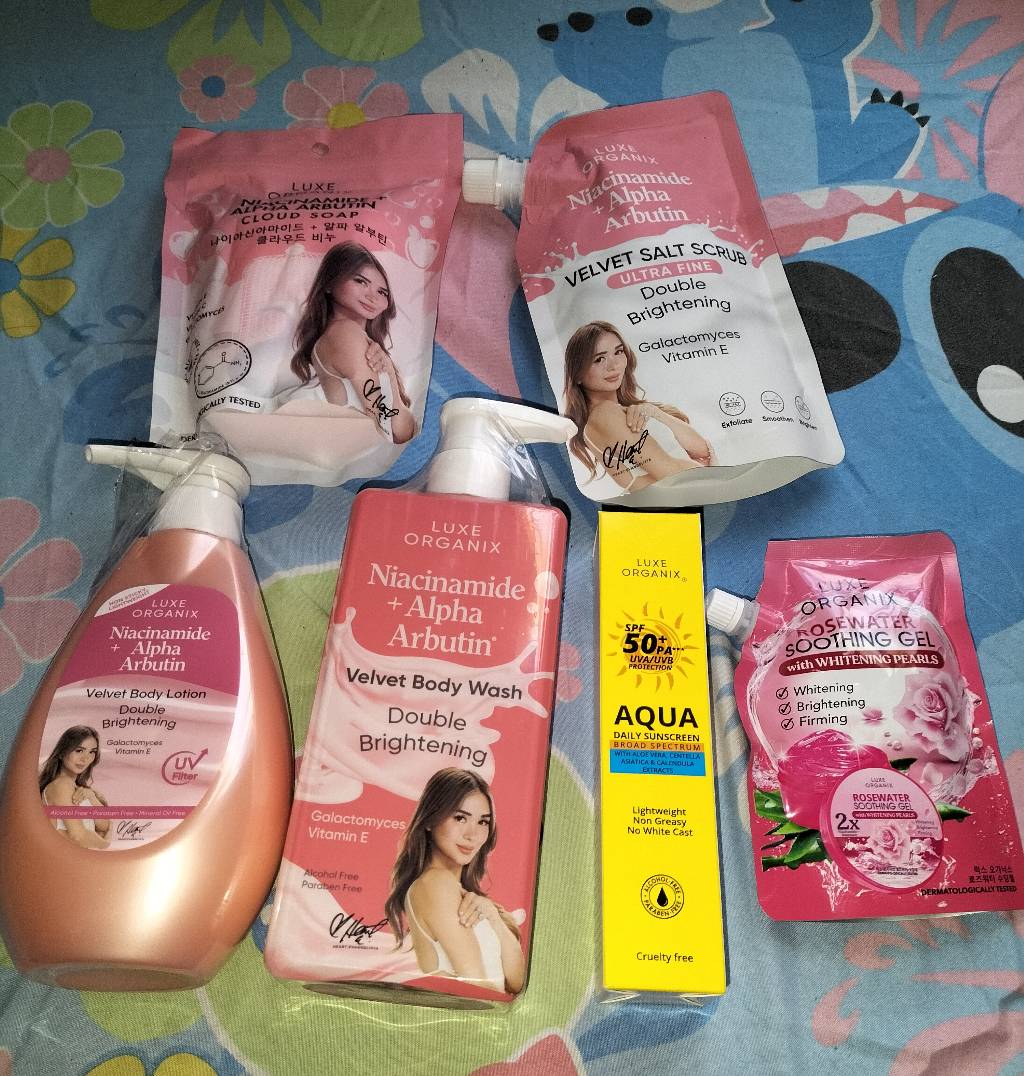 Luxe Organix Niacinamide Alpha Arbutin Velvet Body Lotion 400mL ...