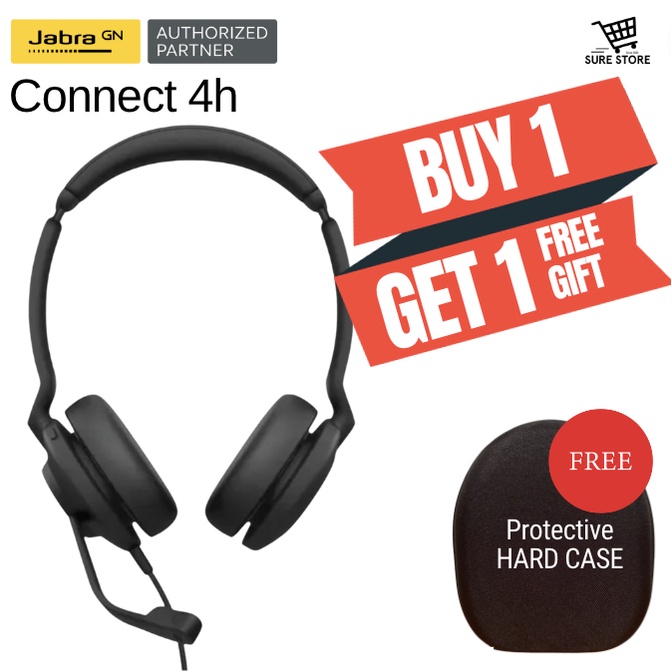 Jabra Connect 4h USB-C Stereo Headset | Shopee Philippines