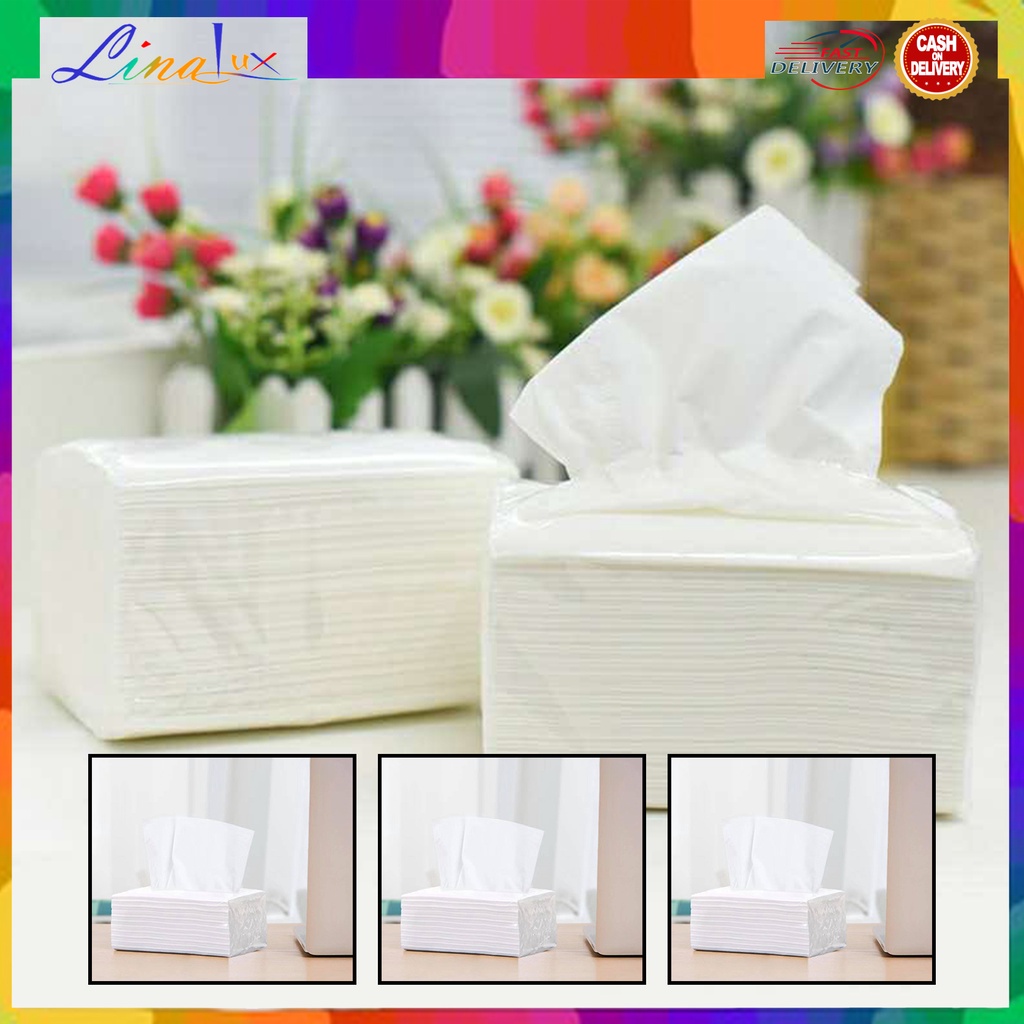 Facial Tissue 500sheets white color(Tissue, Napkin, Toilet) | Shopee ...