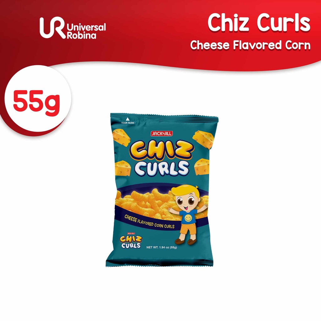 JNJ Chiz Curls (55g) | Shopee Philippines