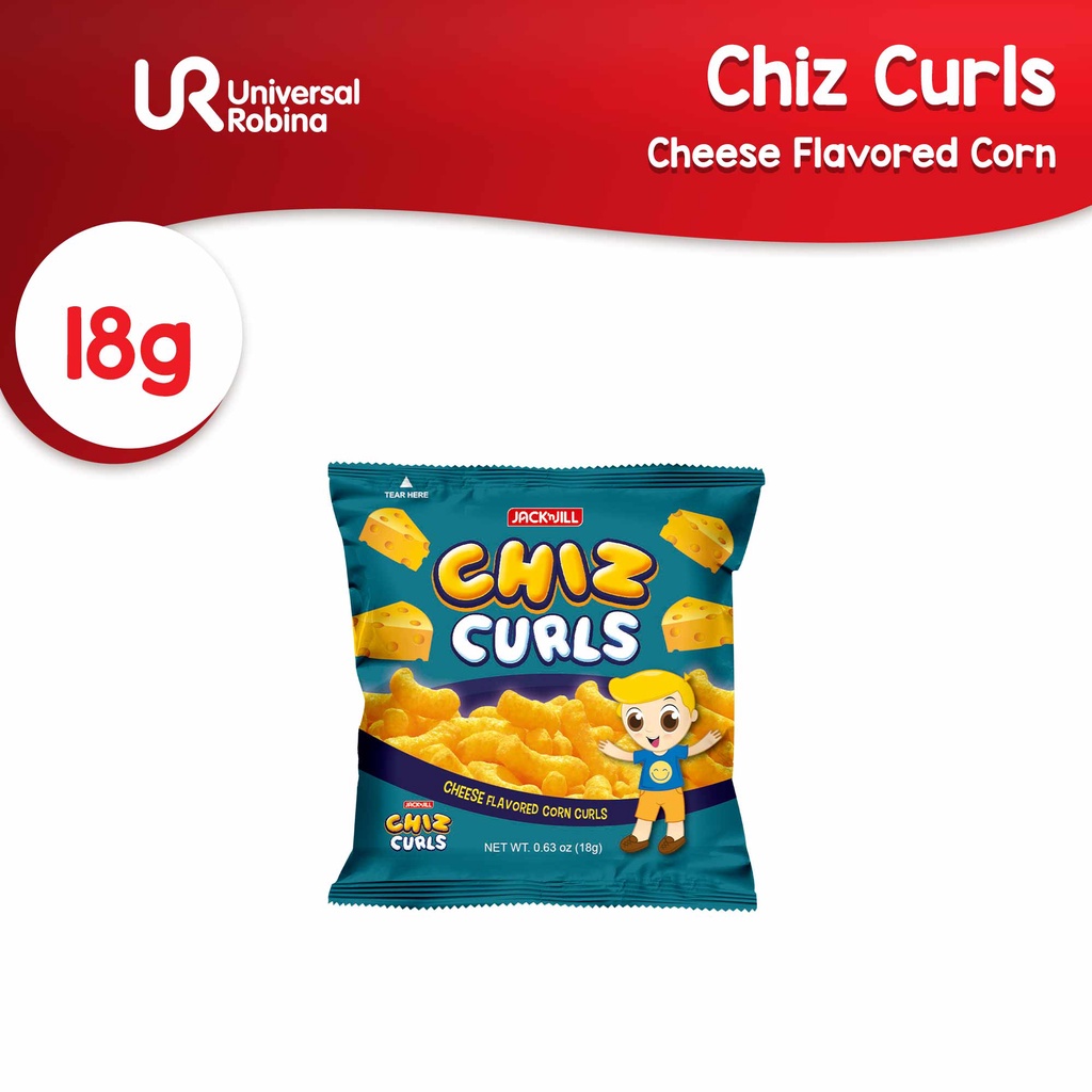 Jnj Chiz Curls 18g Shopee Philippines