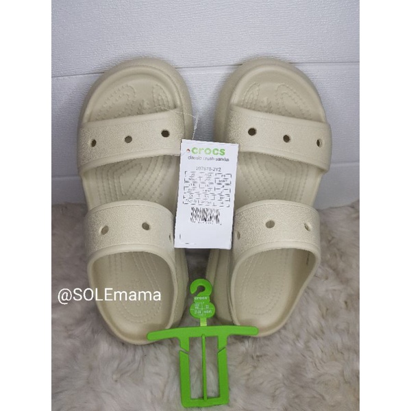 Crocs Crush Sandal Bone Original | Shopee Philippines