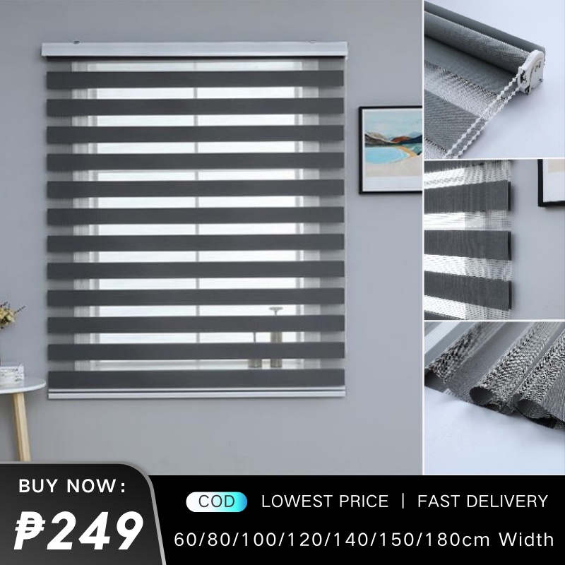 H.CHENG HOME Korean Venetian Roller Curtain Blinds for Windows 60/80 ...