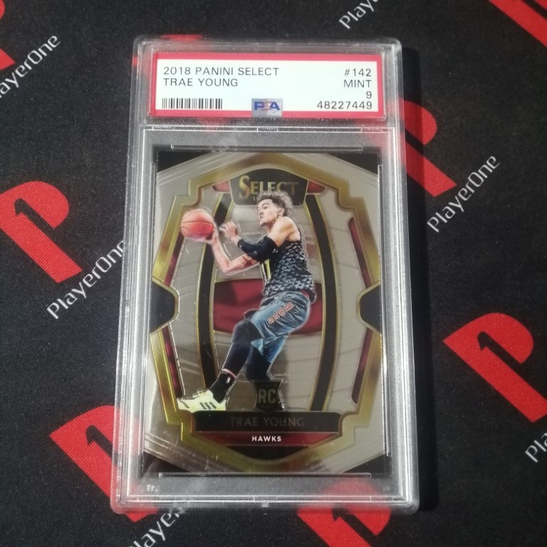 PSA 9 Trae Young Select Premier NBA Rookie Card | Graded : Mint | RC ...