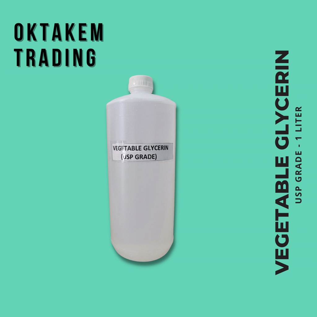 Vegetable Glycerin USP Grade Glycerol Glycerine Moisturizer 1 liter ...