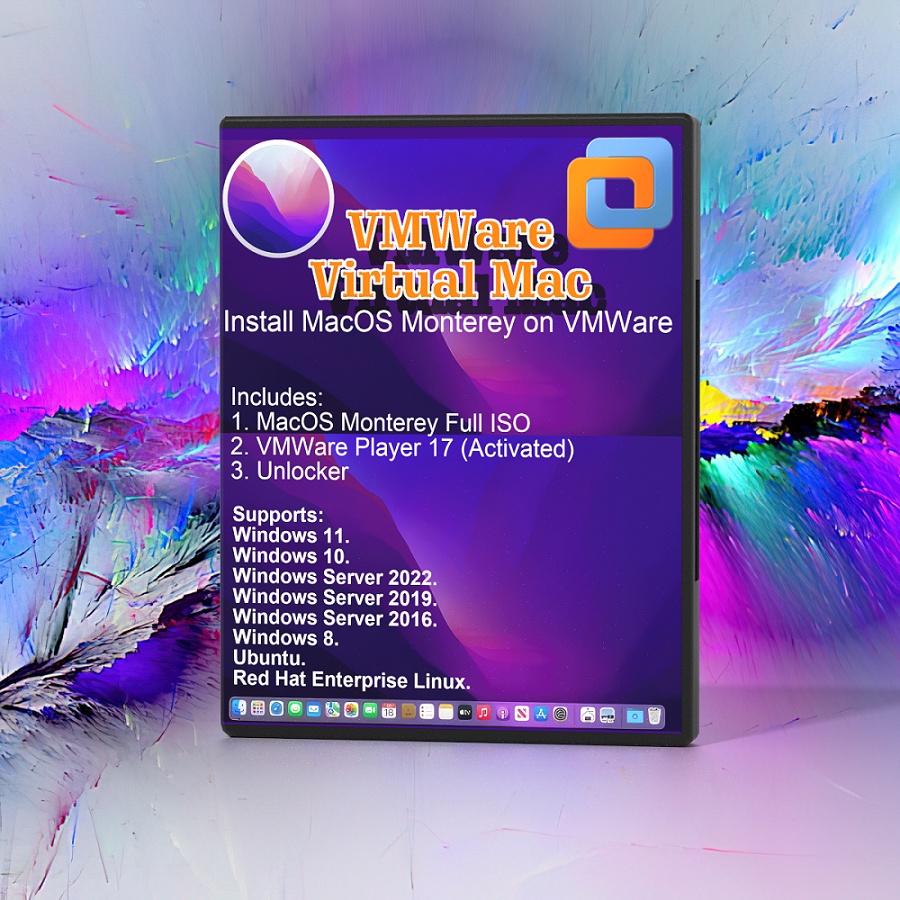 VMWare Virtual Mac│Install macOS Monterey On VMware (USB Installer ...