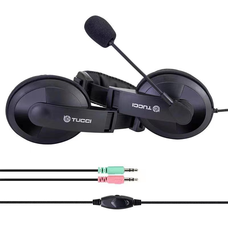 Online Classes Headphone Headset Professional HD and Built-in noise ...