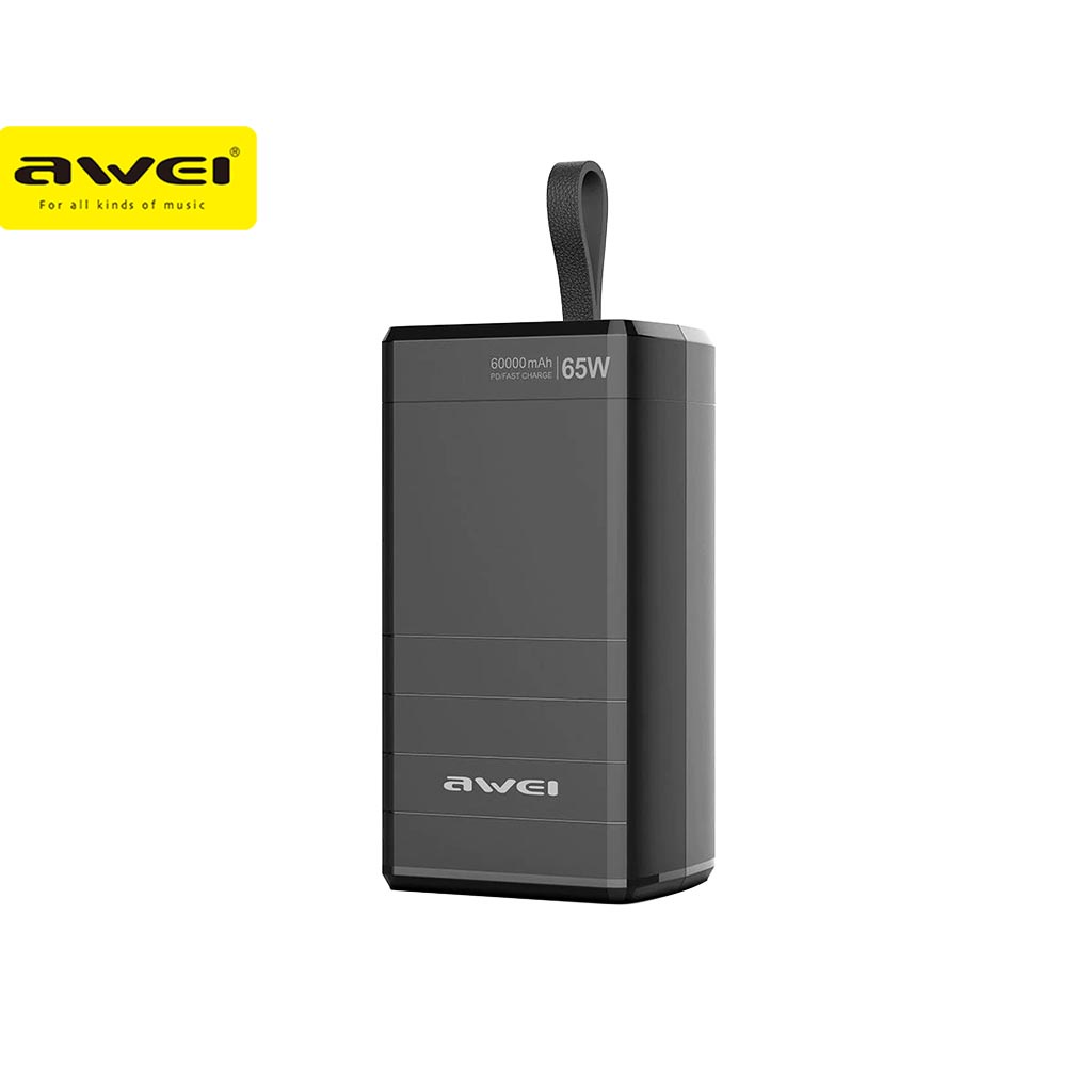 Awei P171K 60000mAh Power Bank Portable Charger Type C Fast Charging ...
