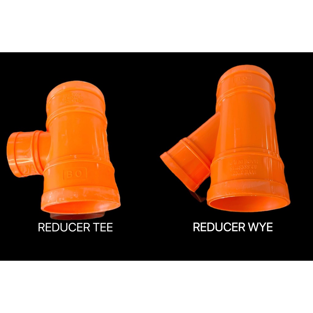 PVC Orange 3X2 3X3 4X2 4X3 4X4 Elbow Tee Wye Coupling Cleanout For ...