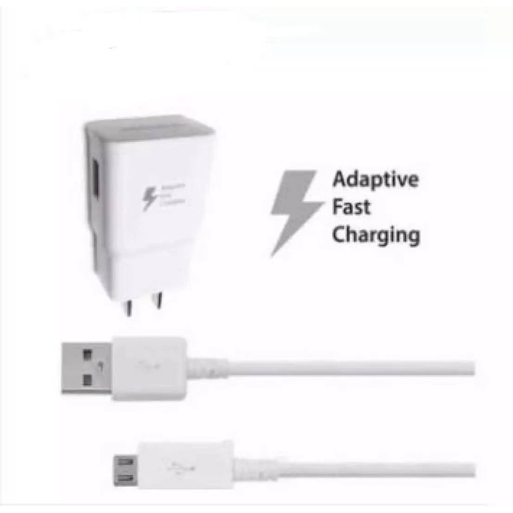 FAST QUICK Charger 15W with USB 3.0 Cable (White) FOR ANY MOBILE ...