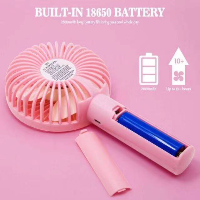18650 Rechargeable fan battery Portable lithium Mini Fan Battery ...