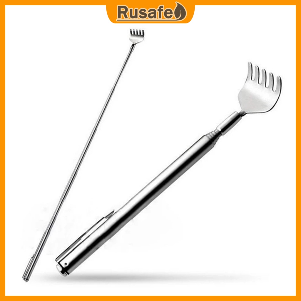 Retractable Portable Scrapcher Stainless Steel Back Scraper Metal ...