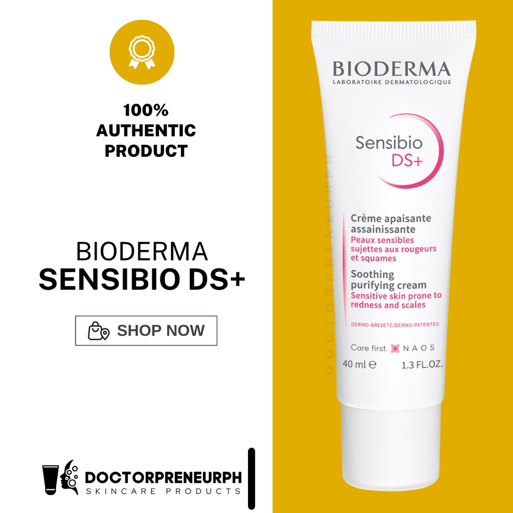 Bioderma Sensibio DS+ Soothing Purifying Cream 40ml | Shopee Philippines