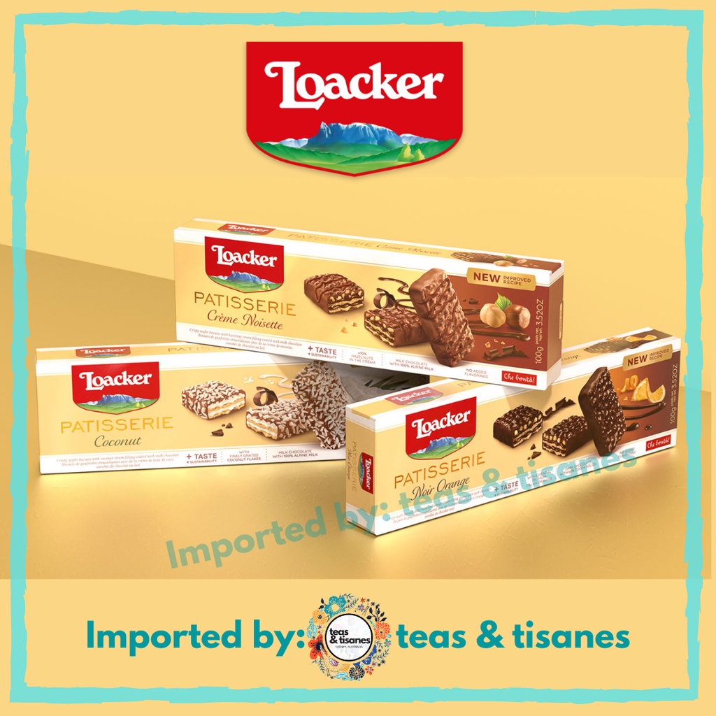 LOACKER Australia | PATISSERIE | Chocolate Wafer Biscuits| 100g ...