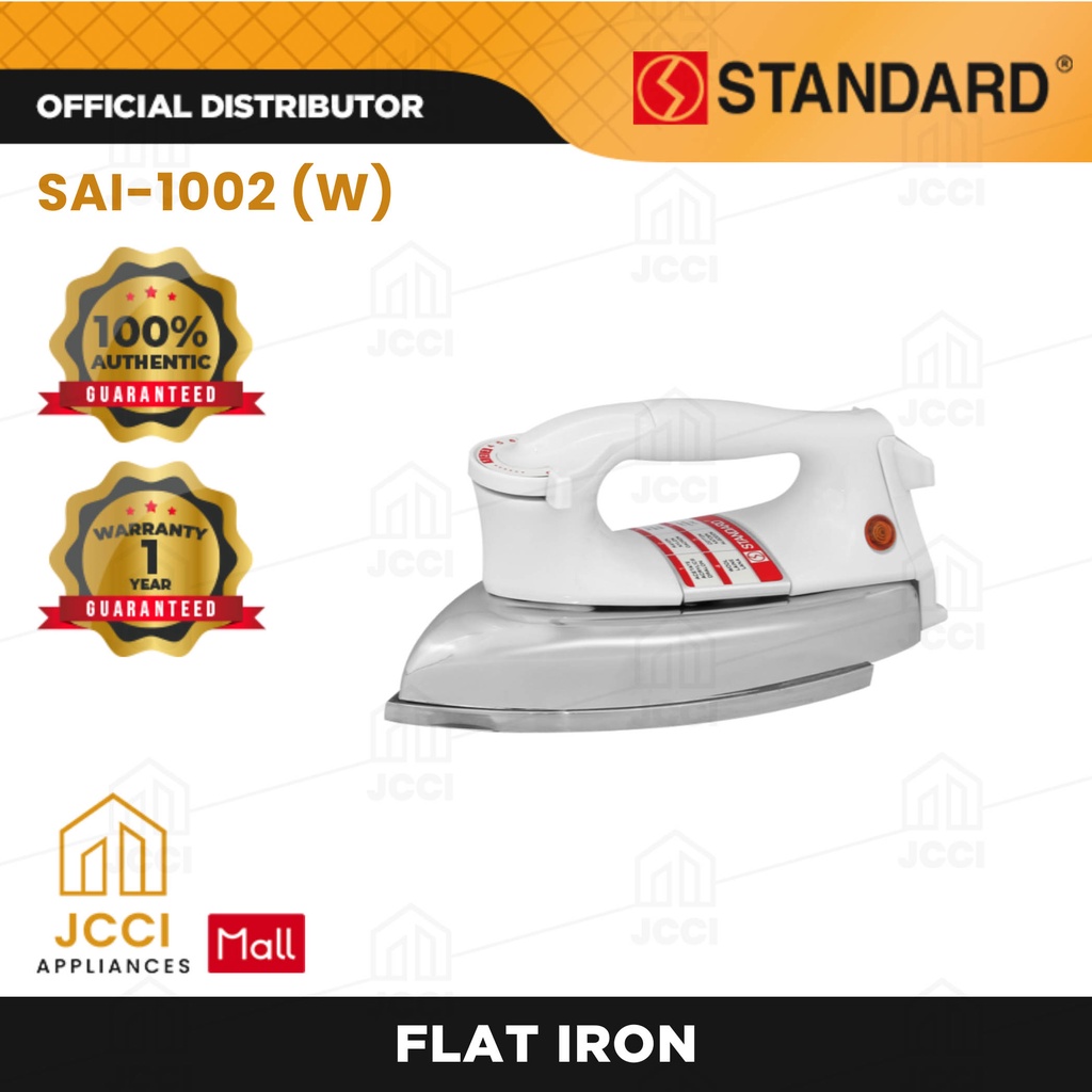 Standard Flat Iron Heavy Duty SAI 1002 (W) | Shopee Philippines