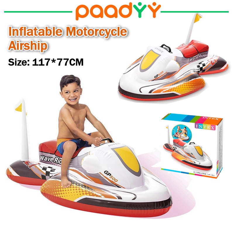 Intex 57520 Children Toy Wave Rider Ride-on With Handle Inflatable ...